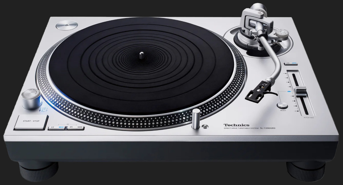 Pickup Technics SL-1200GR2 Argintiu la AVstore.ro