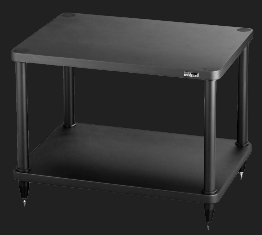 Solidsteel S3 Series Hi-Fi Audio Rack Black la AVstore.ro