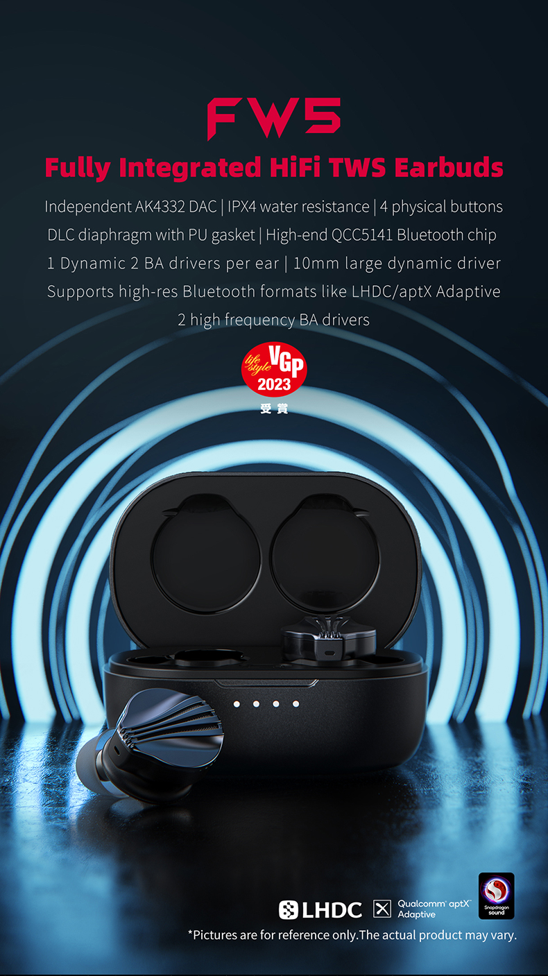 Casti Fiio FW5 true wireless la AVstore.ro