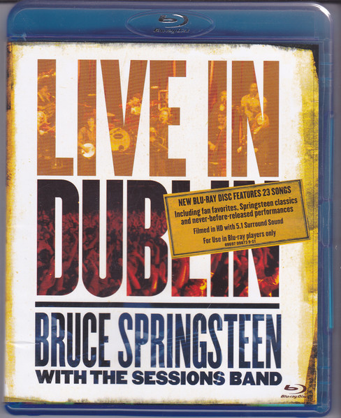 BLURAY SONY MUSIC Bruce Springsteen – Live In Dublin la AVstore.ro