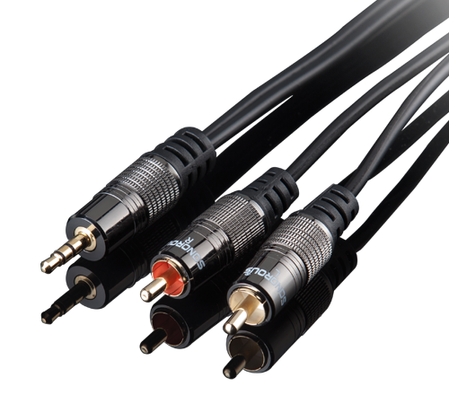 Cablu Sonorous Cablu Jack 3.5mm stereo - 2 x RCA la AVstore.ro