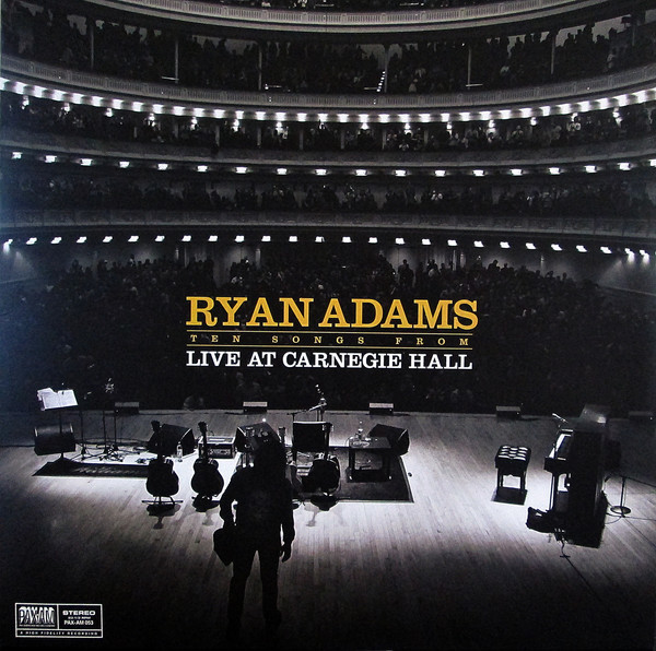 VINIL UNIVERSAL RECORDS Ryan Adams - Ten Songs From Live At Carnegie ...