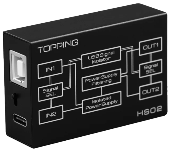 Topping HS02 la AVstore.ro