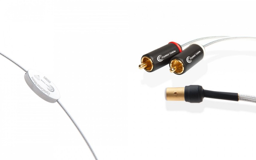 Cablu Crystal Cable CrystalConnect Reference Diamond Phono TAC-5/RCA cu fir de masa 1m la AVstore.ro